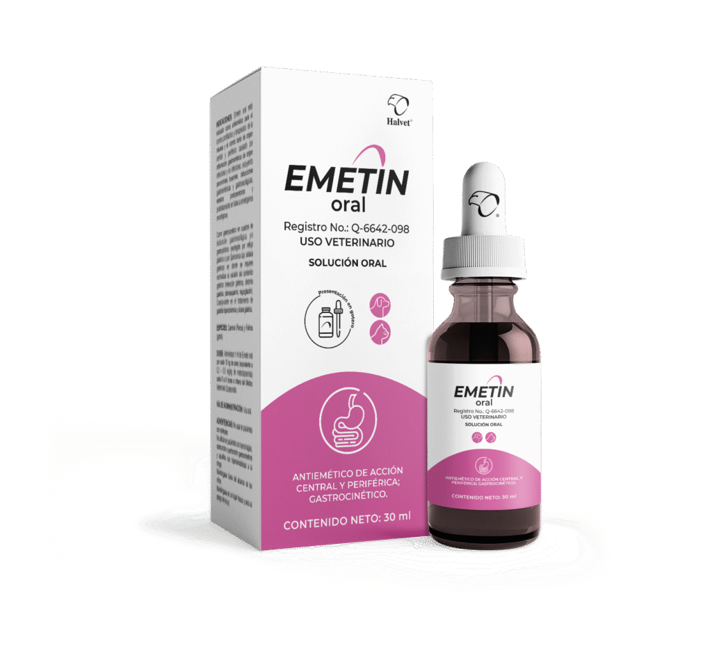 Emetin Oral Gotero 30 ml. – Peek Medicina Animal